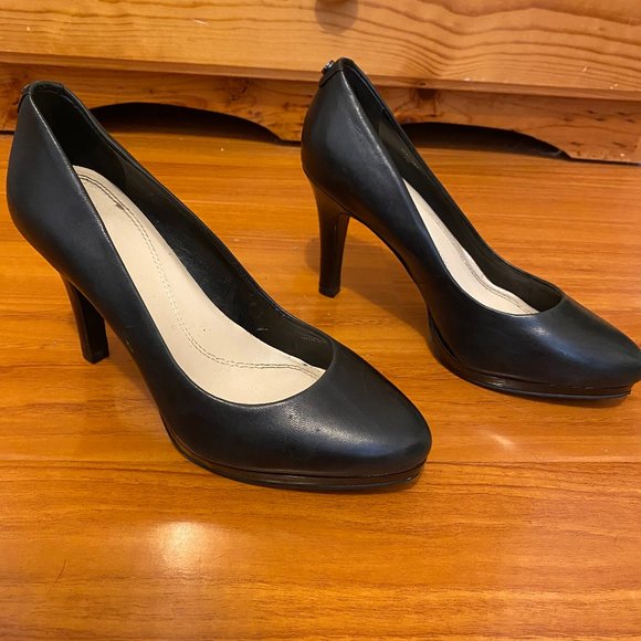 Tahari | Shoes | Tahari Black Work Heels | Poshmark